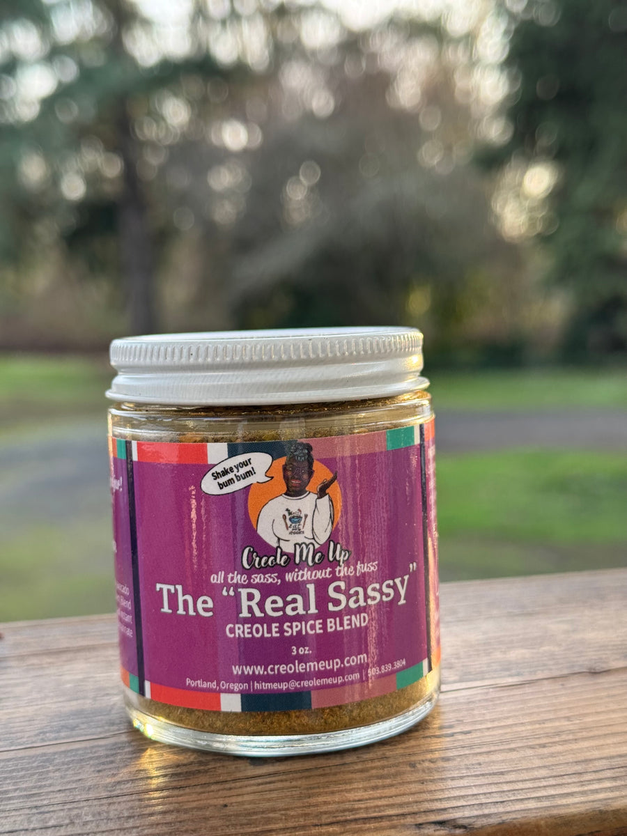 The Real Sassy Spice Blend, 3oz. – Creole Me Up